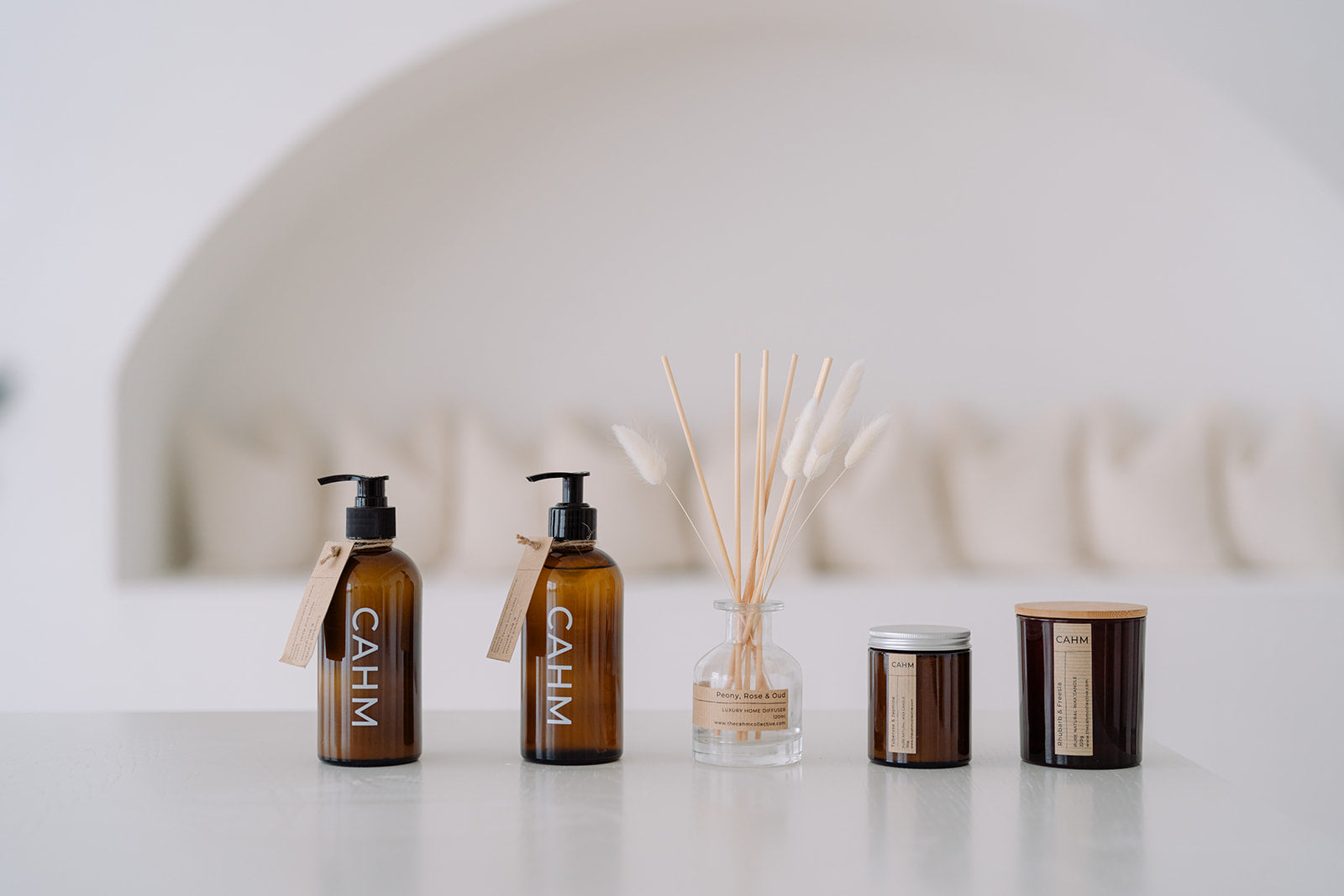 Wood Sage and Sea Salt Candle - Amber – The CAHM Collective